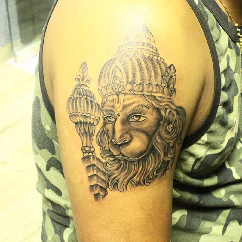 Hindu God Hanuman Tattoo Hanuman Wikipedia