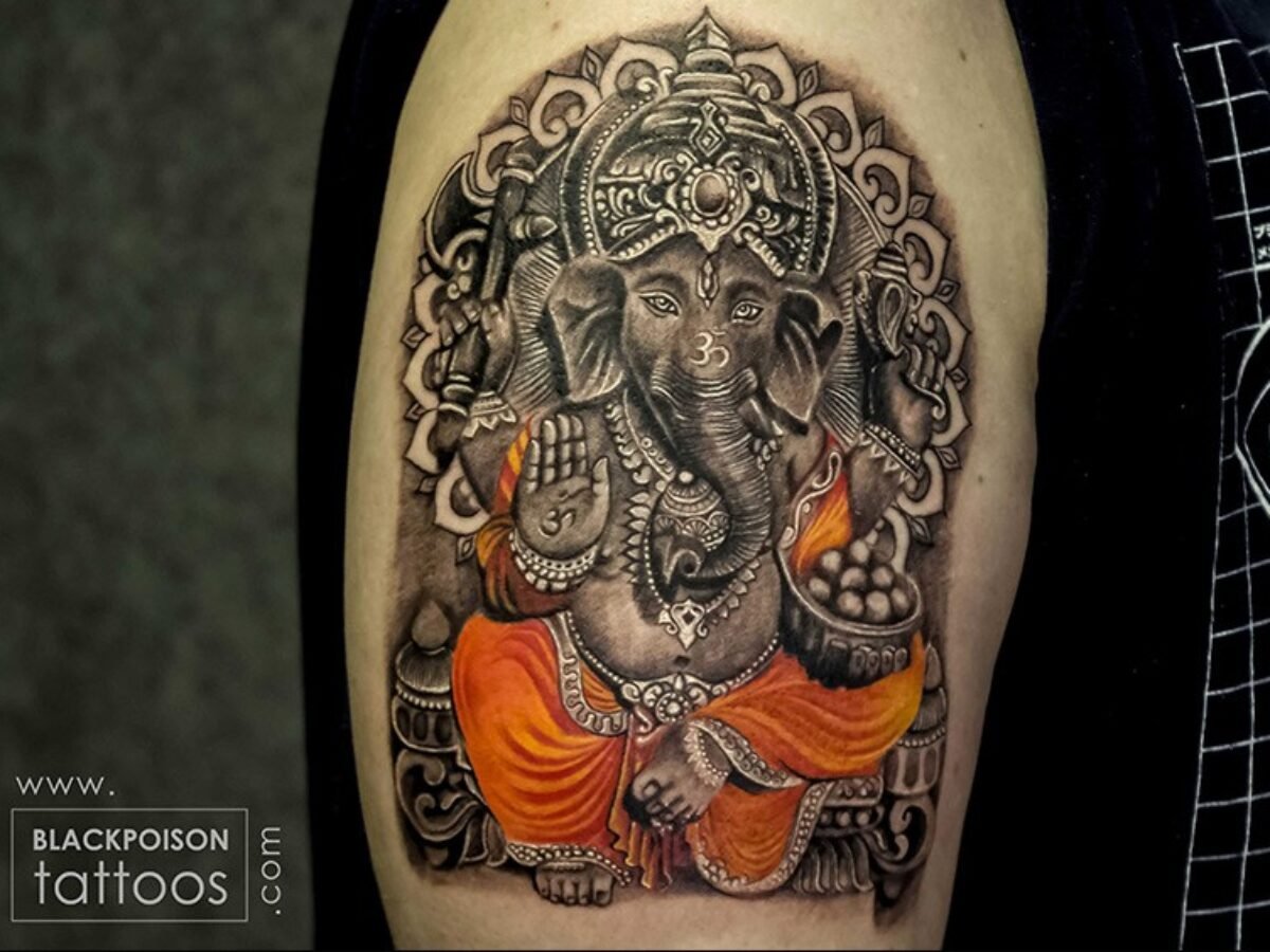 Ganesha Tattoo For Men