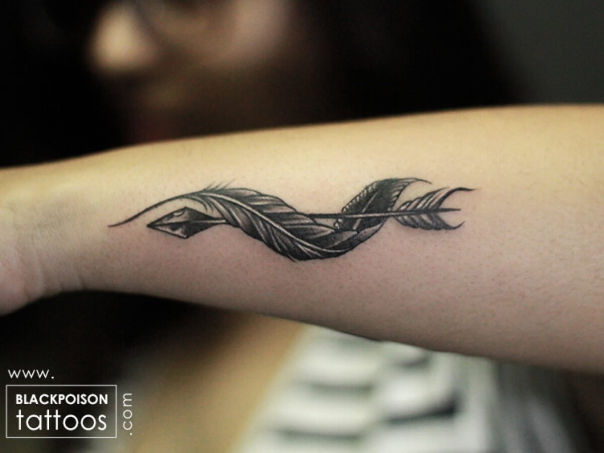 Turkey Feather Tattoo Meaning