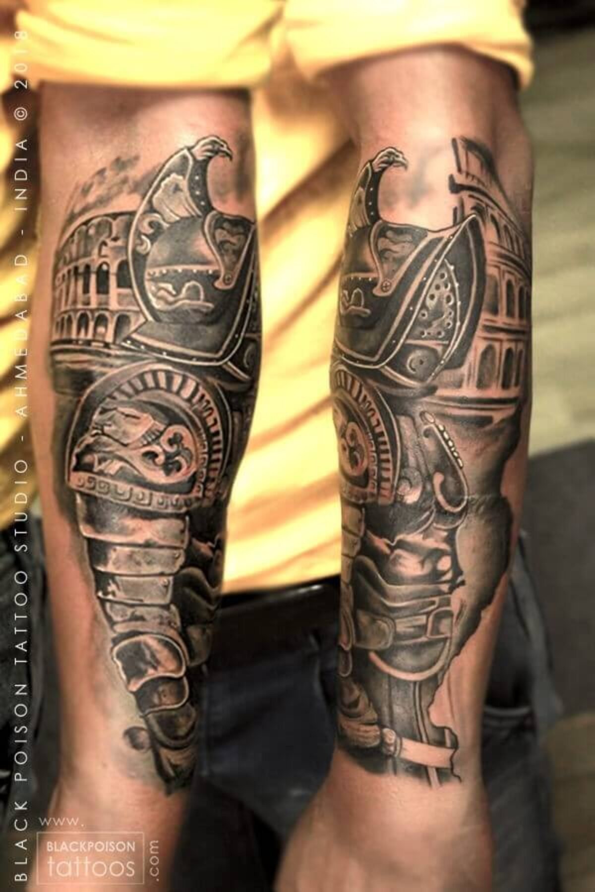 Gladiator Tattoo Ideas 51 Gladiator Tattoo Ideas For Men