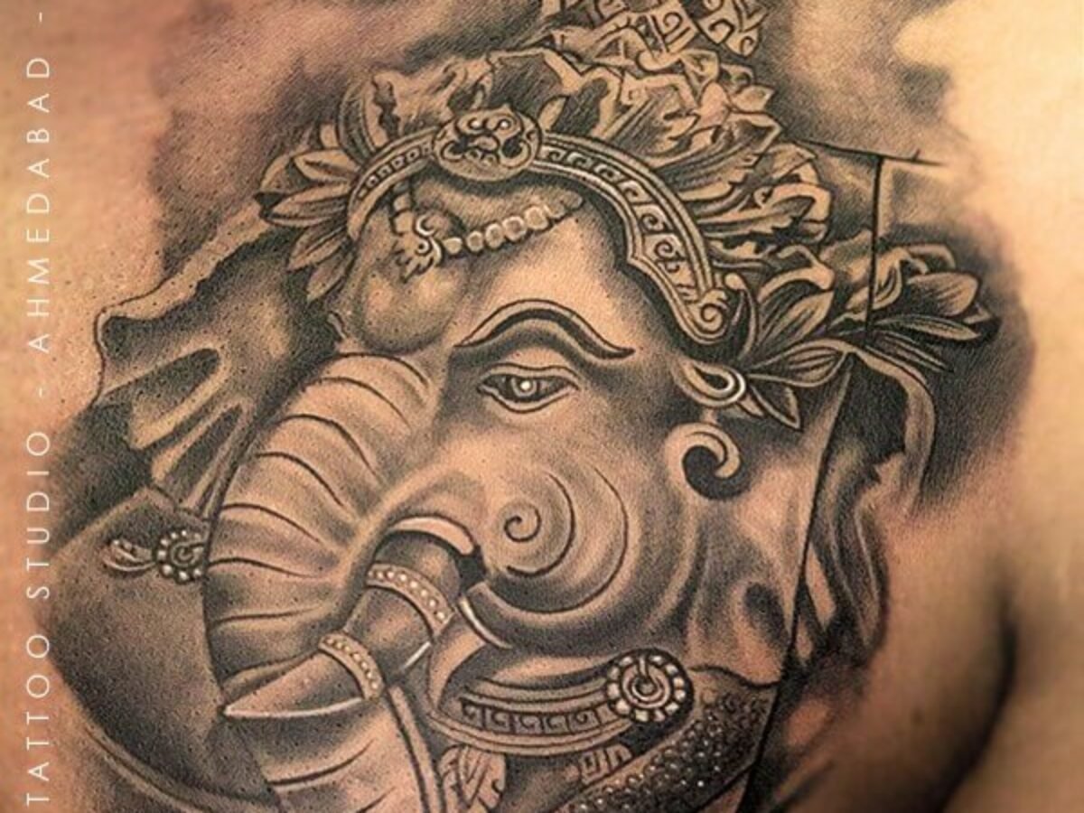 Ganesh Logo Tattoos