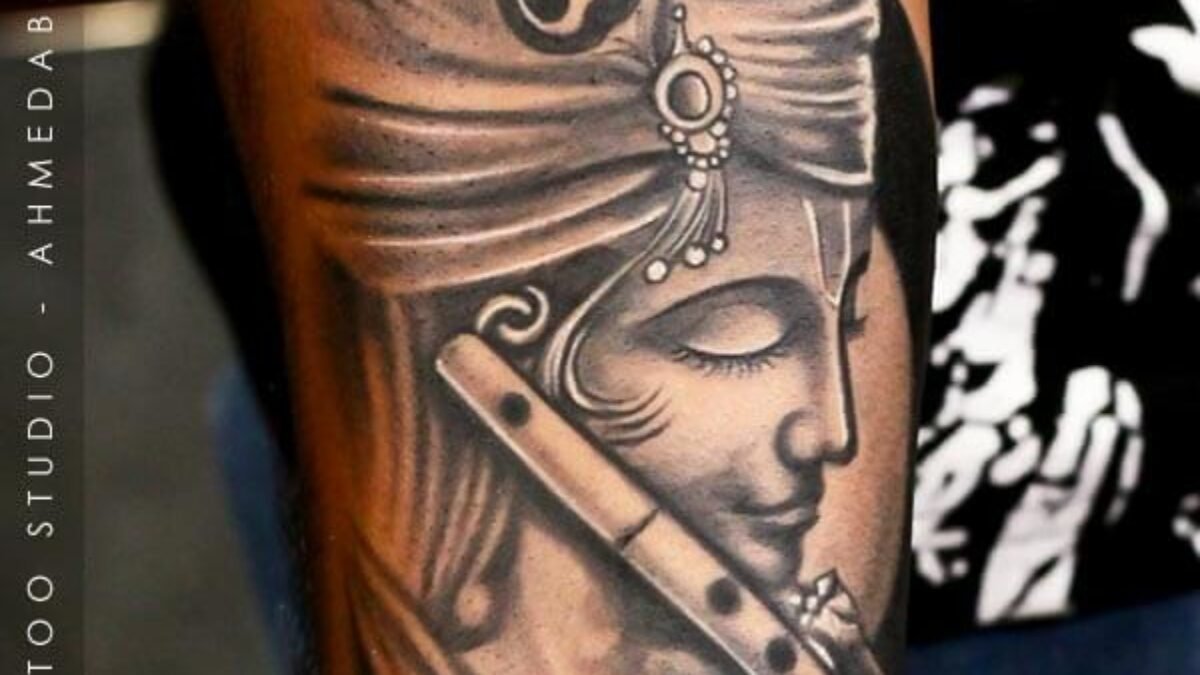 Mahabharat Tattoos 15+ Lord Shri Krishna Tattoo Designs And Meanings