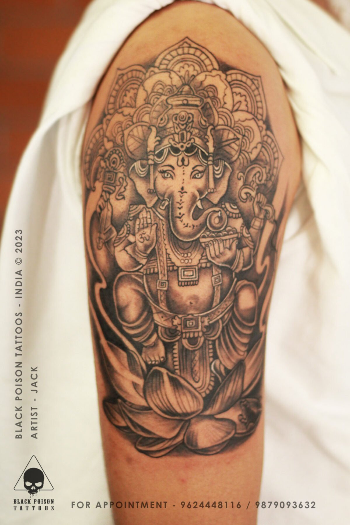 Ganesha Symbolism Tattoo