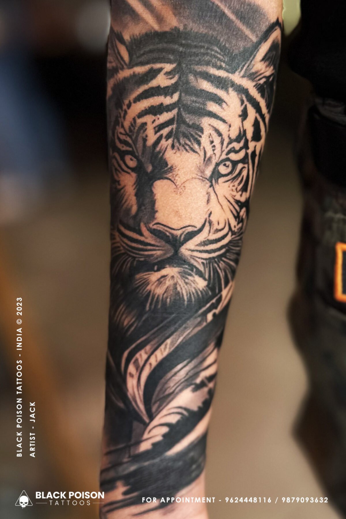 Tiger Tattoo Designs On Arm - Infoupdate.org