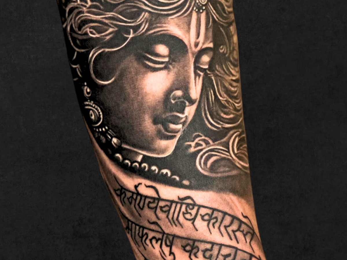 Radha krishna tattoo - Bronctattooaus.com